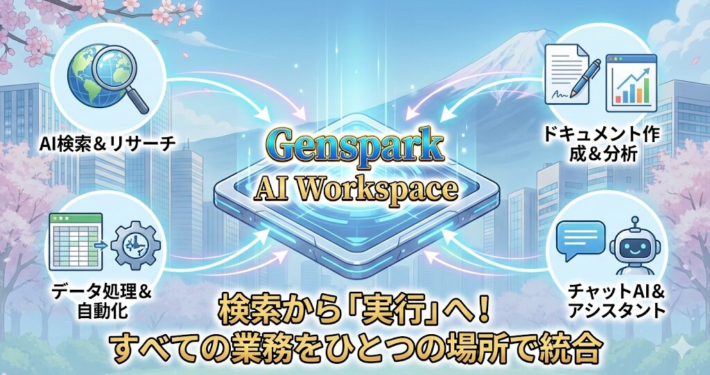 【2026年日本上陸】Genspark（ジェンスパーク）とは？注目のAIユニコーンを徹底解説 | 奈良でWEBマーケティング・WEB制作なら ...